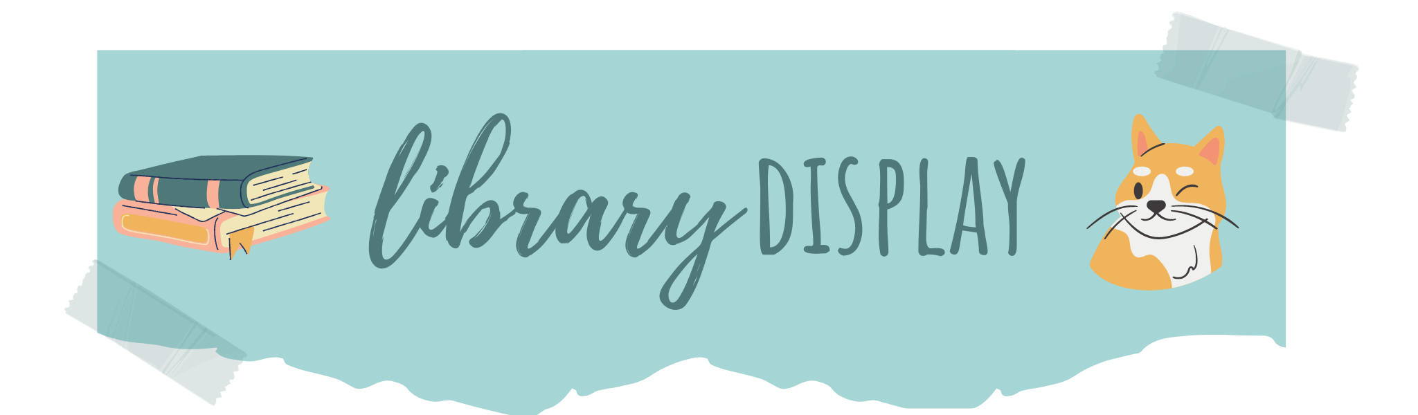 Library Display | Summer Romance – Books. Libraries. Also, cats.